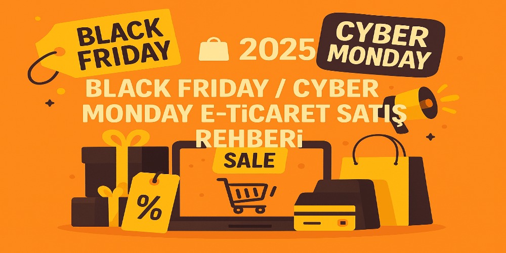 Black Friday / Cyber Monday E-ticaret Satış Rehberi 2025 | Prinwork